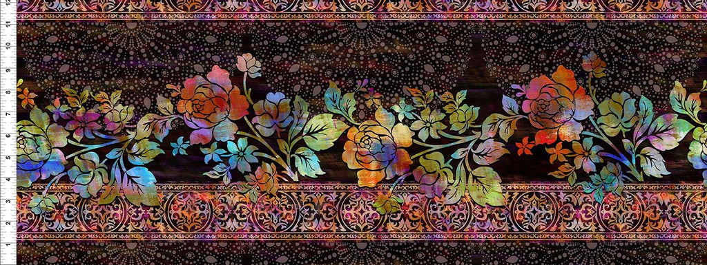 Halcyon II Border - Multi – Bits 'n Pieces Quilt Shop