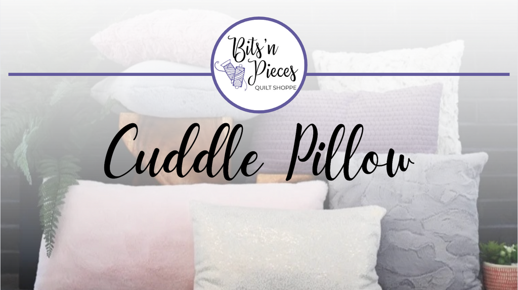 Cuddle Pillow Tutorial with Lapped OR Zipper Closure – Bits 'n Pieces ...