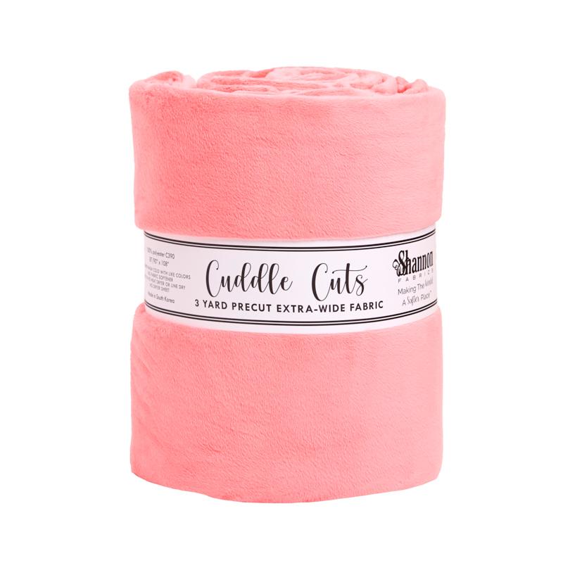 3 Yard Cuddle® Cut C390 - Coral – Bits 'n Pieces Quilt Shop
