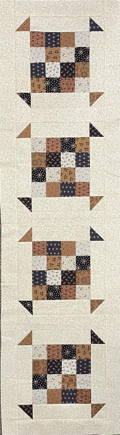 Butternut & Peppercorn II - Nana's Apron Table Runner Kit – Bits 'n ...