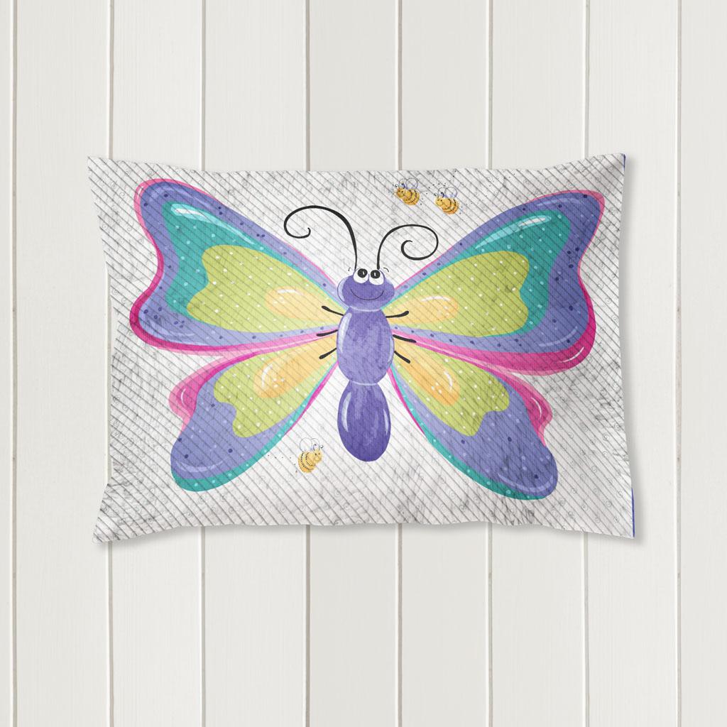 Flutter the Butterfly Chenille Pillow kit – Bits 'n Pieces Quilt Shop