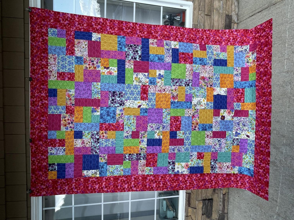 Painted Patchwork - Yellow Brick Road Quit Kit, no pattern – Bits 'n ...