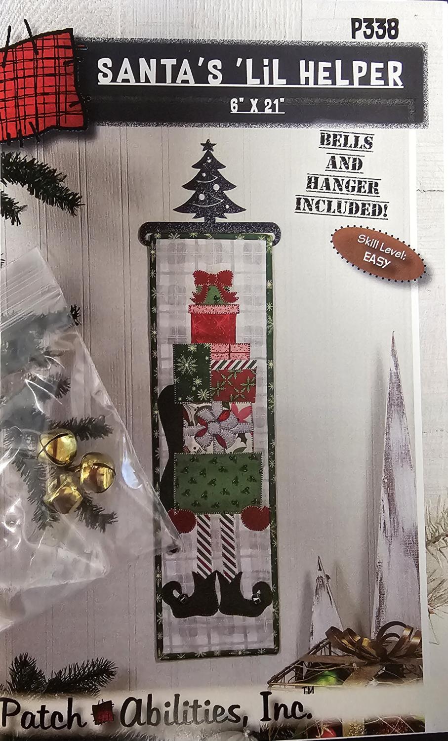 Patchabilities P338 Santa's Lil Helper Bells and Hanger Included – Bits ...
