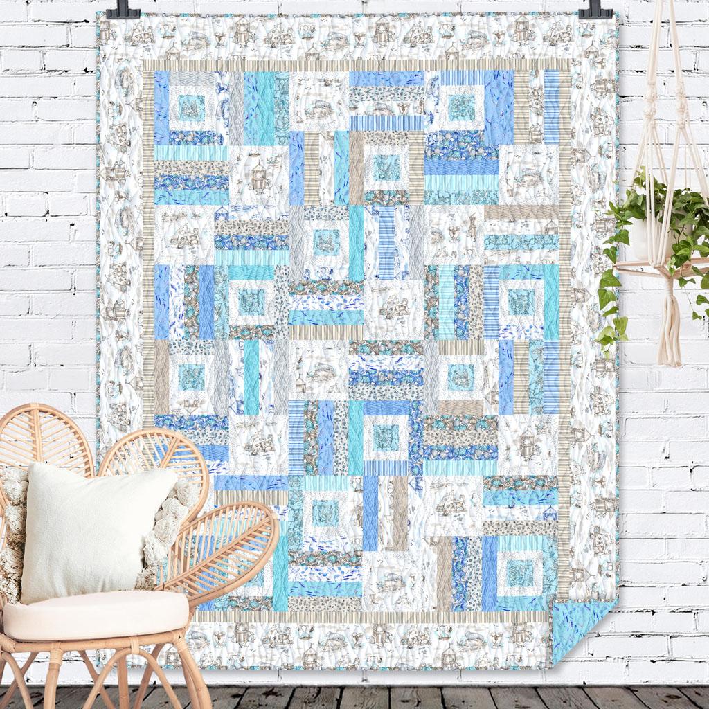 Sandy Toes - Country Charms Quilt Kit – Bits 'n Pieces Quilt Shop