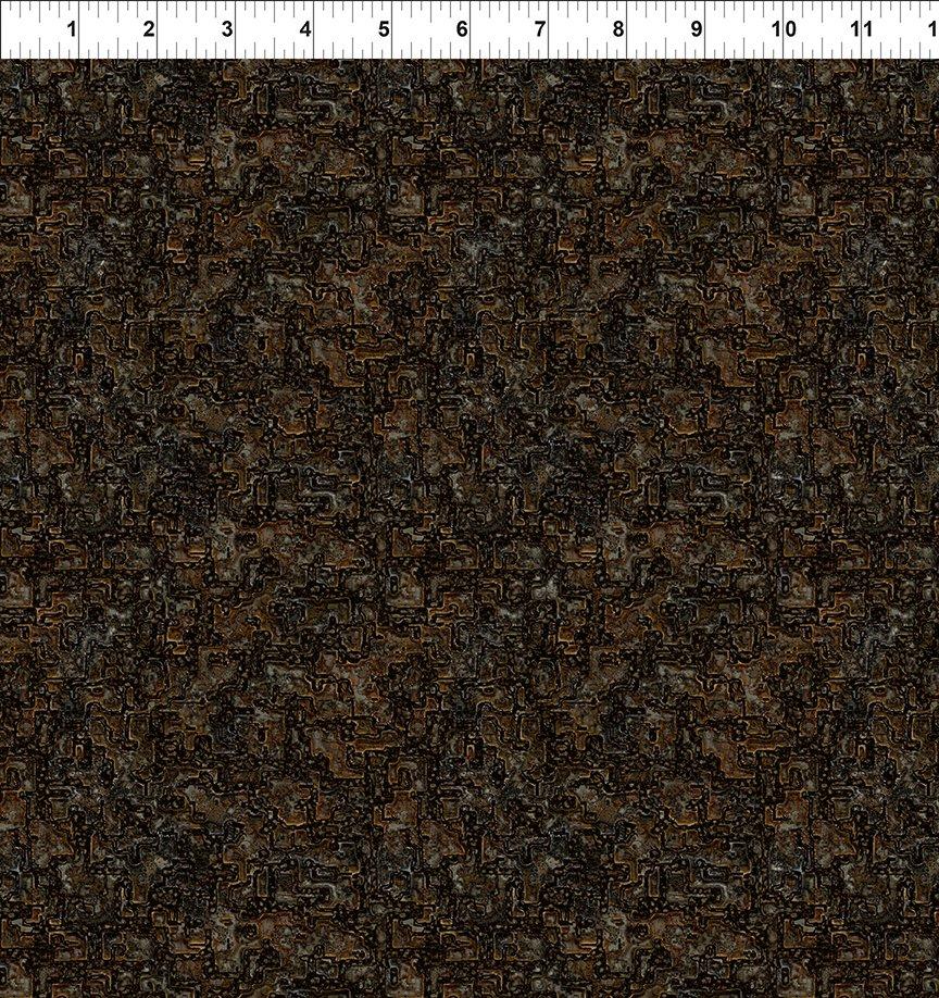 Steampunk Menagerie Metal - Rust – Bits 'n Pieces Quilt Shop