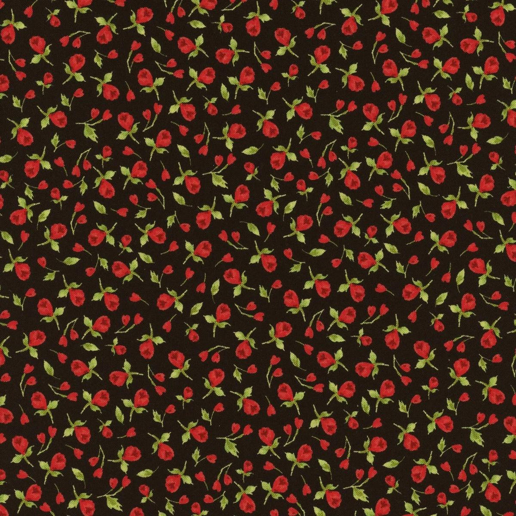 Vintage Rose Border Stripe - Multi – Bits 'n Pieces Quilt Shop