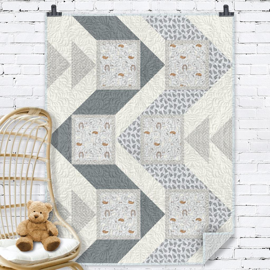 Bounce - Forest Ferns Quilt Kit – Bits 'n Pieces Quilt Shop