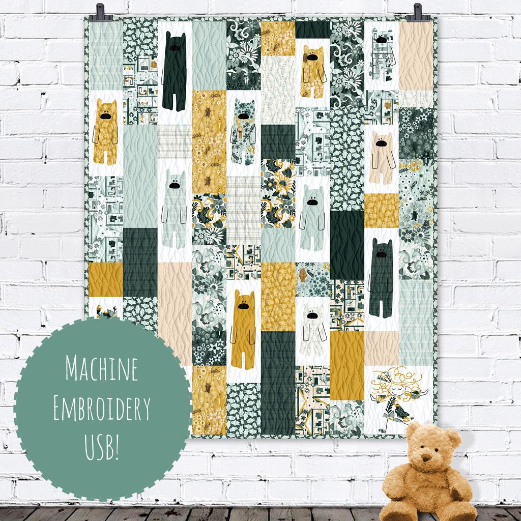 CW Goldilocks USB Drive for Machine Embroidery – Bits 'n Pieces Quilt Shop