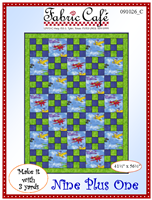 Fabric Cafe - Nine Plus One – Bits 'n Pieces Quilt Shop