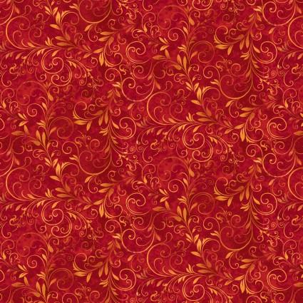 Fall Into Autumn Mini Flourish - Red – Bits 'n Pieces Quilt Shop