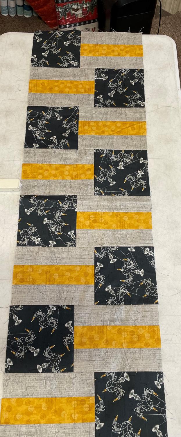 Firecracker Tablerunner Kit - Halloween includes Pattern – Bits 'n ...