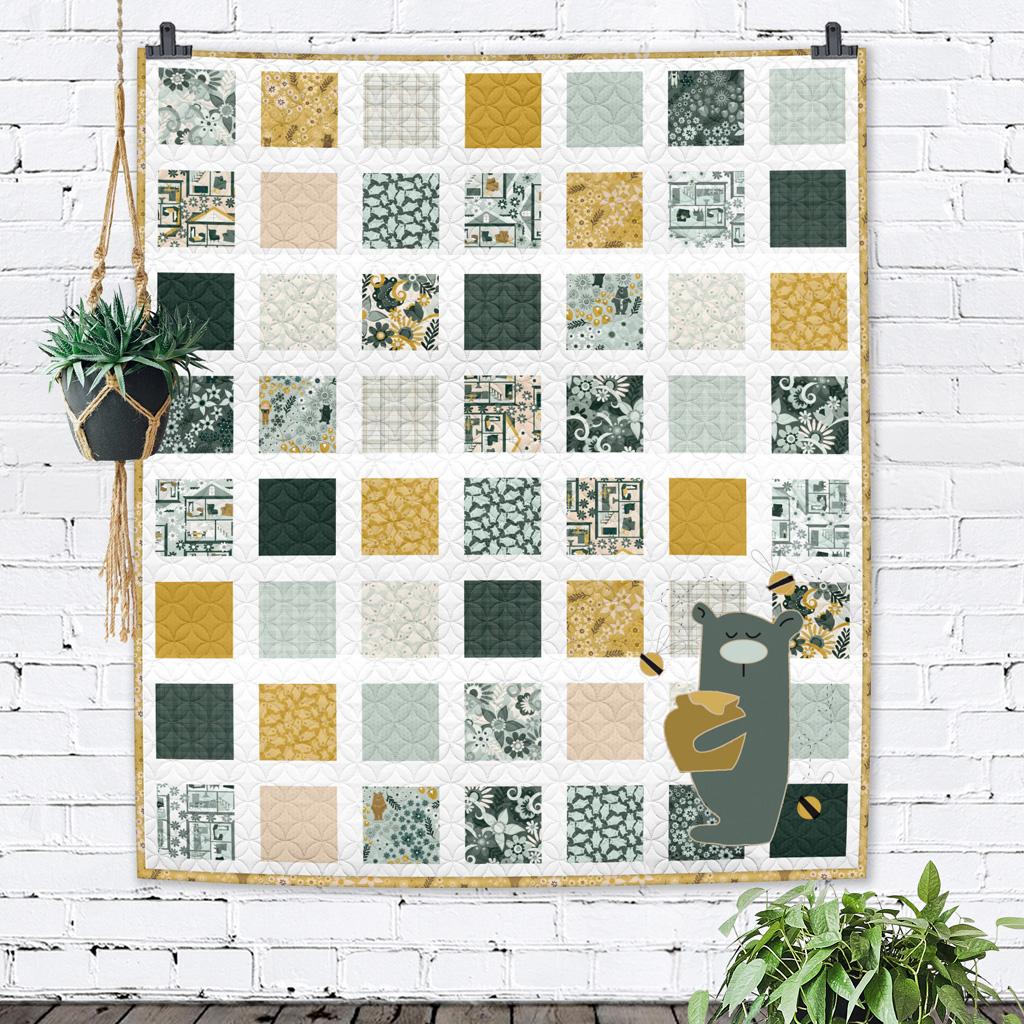 Honey Quilt Kit – Bits 'n Pieces Quilt Shop